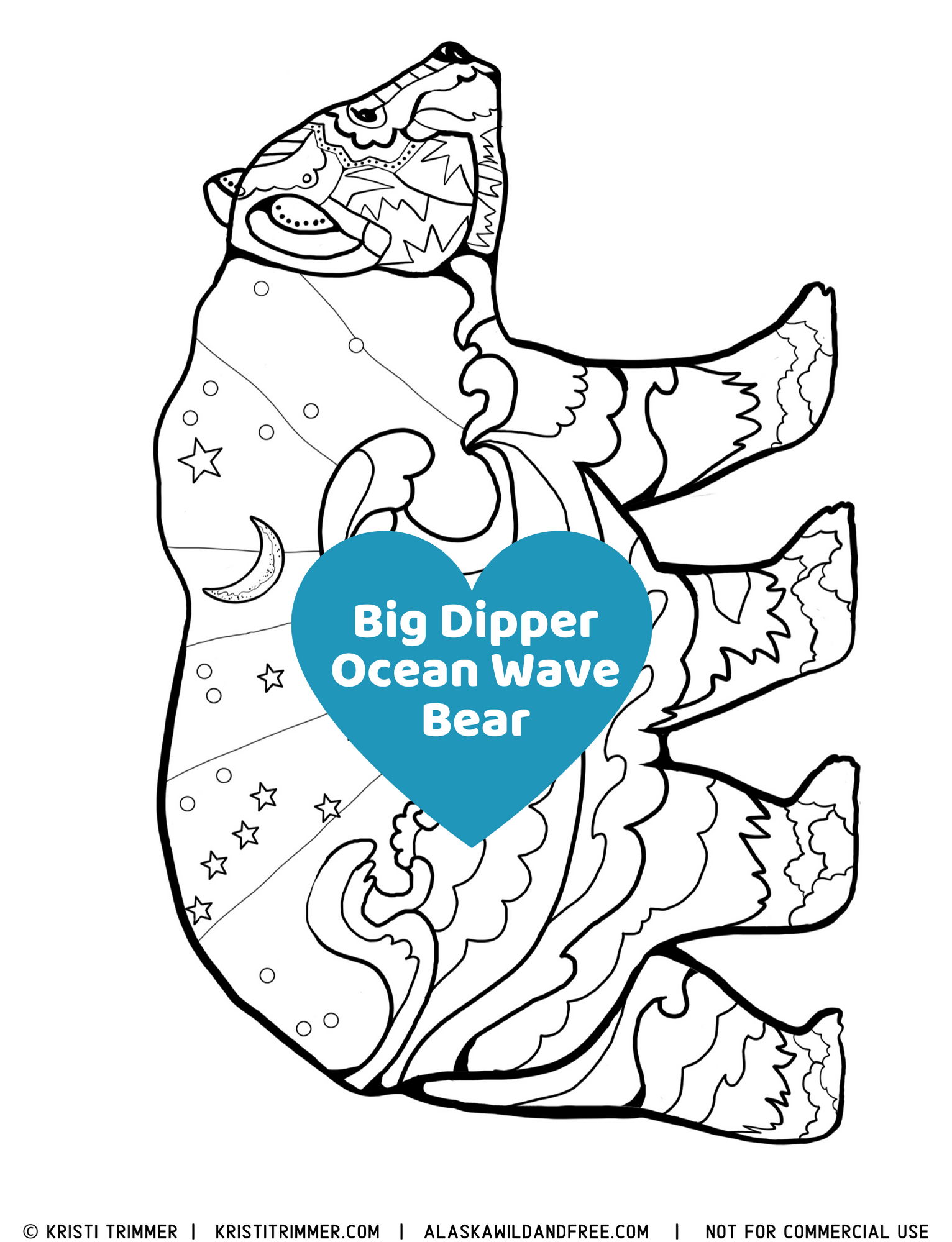 coloring pages ocean waves